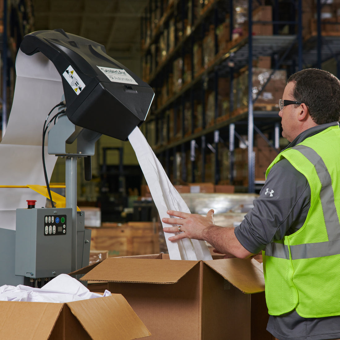 FasFil 1500 Paper Void Fill System: UPS® Digital Connections Sealed Air Packaging Solution ...